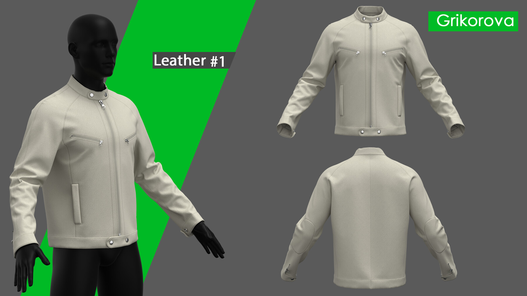 ArtStation - basic man jackets pack | Resources