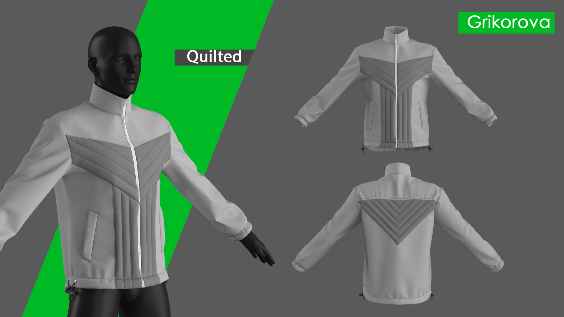 ArtStation - basic man jackets pack | Resources