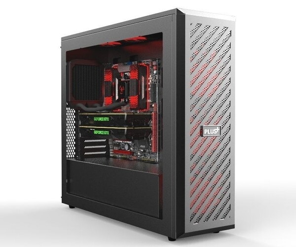 ArtStation - Plus Sheet Metal Gaming Case | Resources