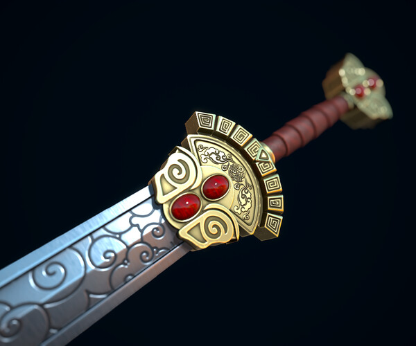 ArtStation - Sword of Heaven | Game Assets