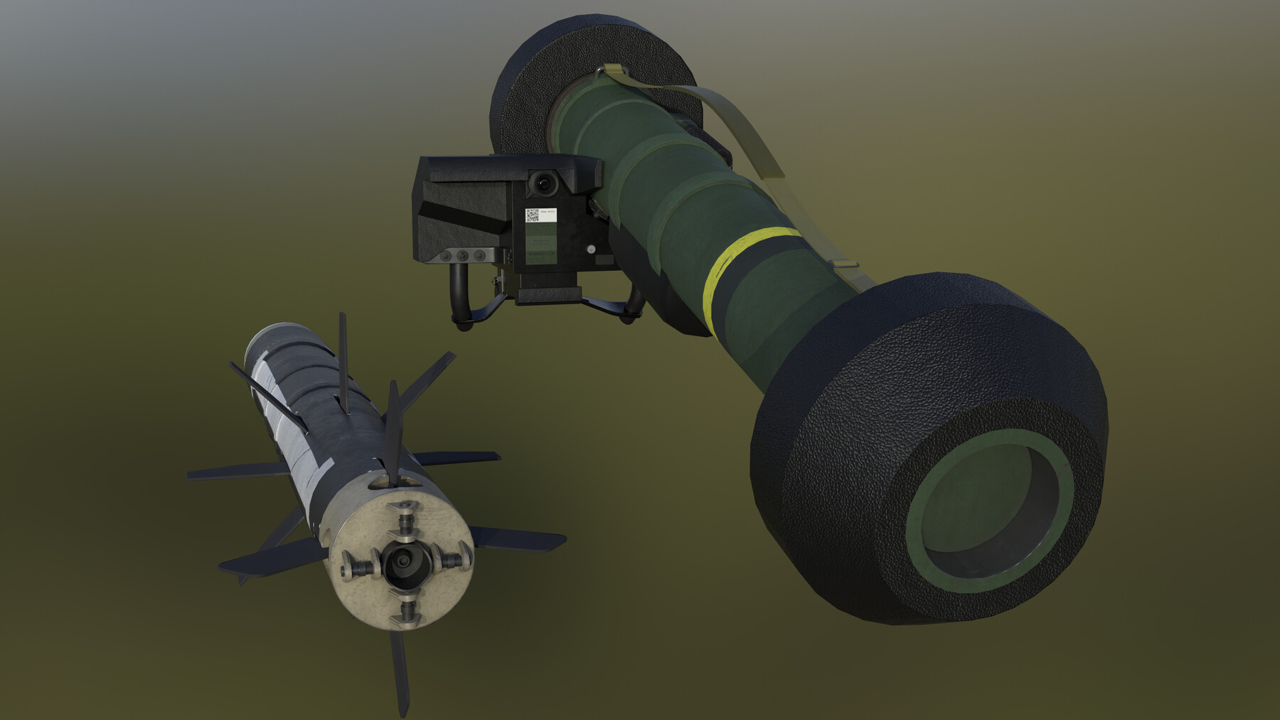 ArtStation - FGM-148 Javelin | Game Assets