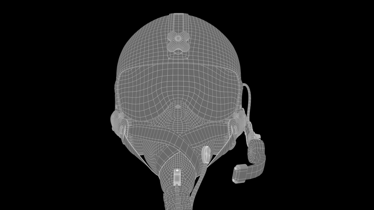 ArtStation - Pilot Helmet | Game Assets