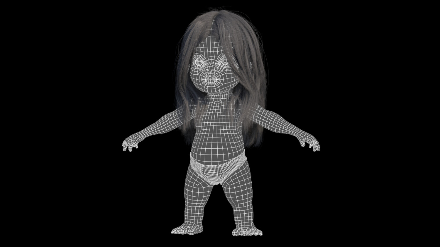 ArtStation - Child Model | Game Assets