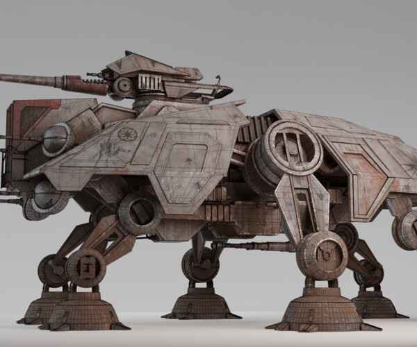 ArtStation - AT-TE Walker | Game Assets