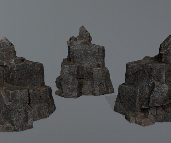 ArtStation - cliff rocks | Game Assets