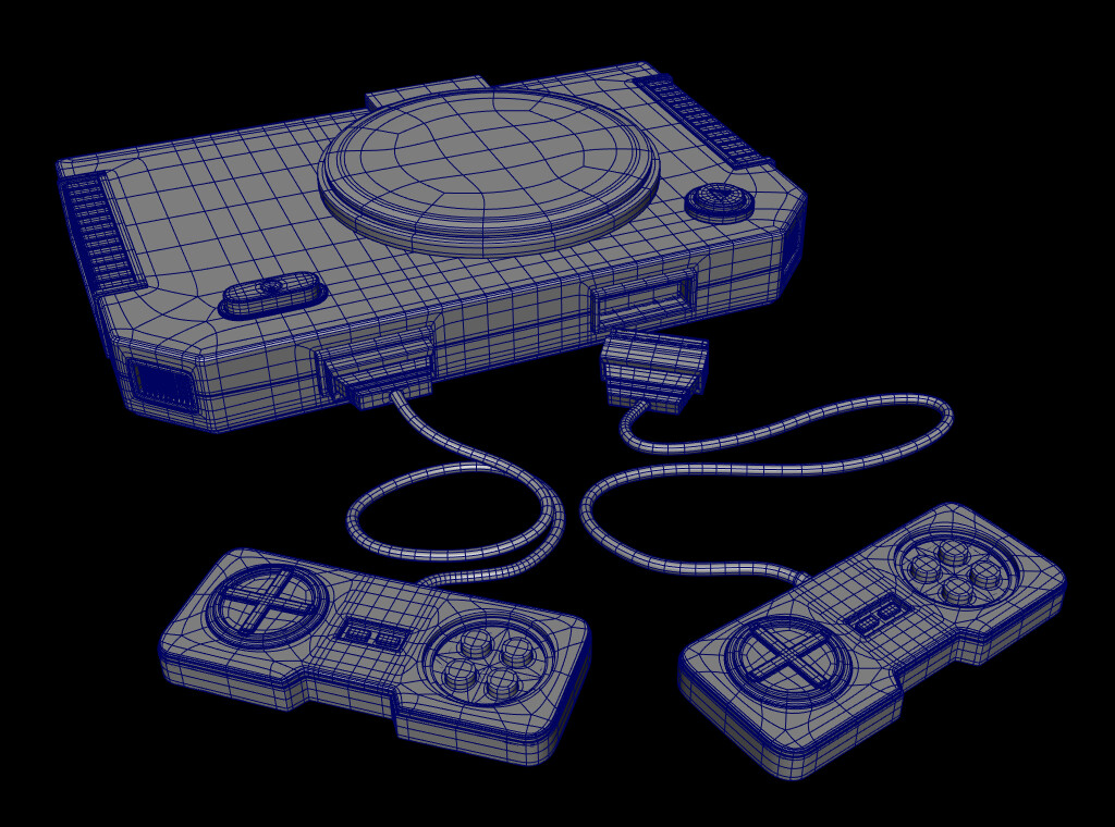 ArtStation - 3D Model - Game Station | Resources