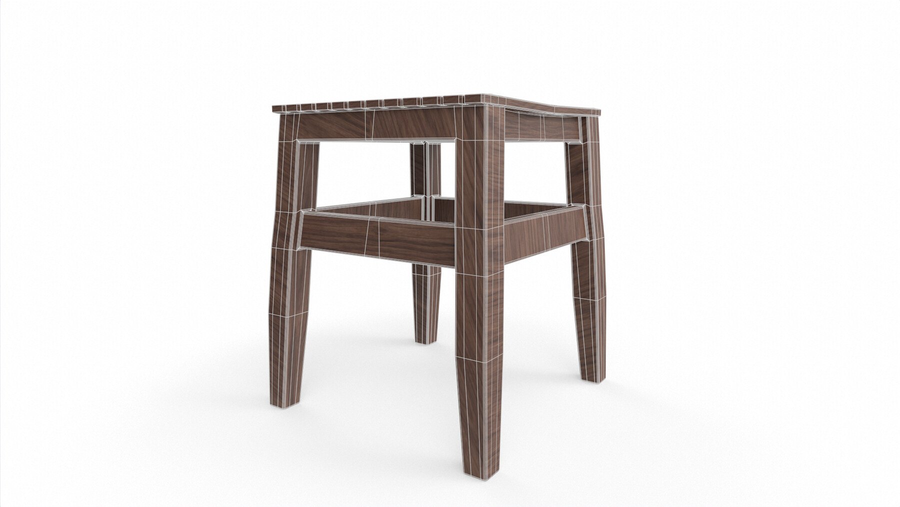 ArtStation - Wooden Stool | Resources
