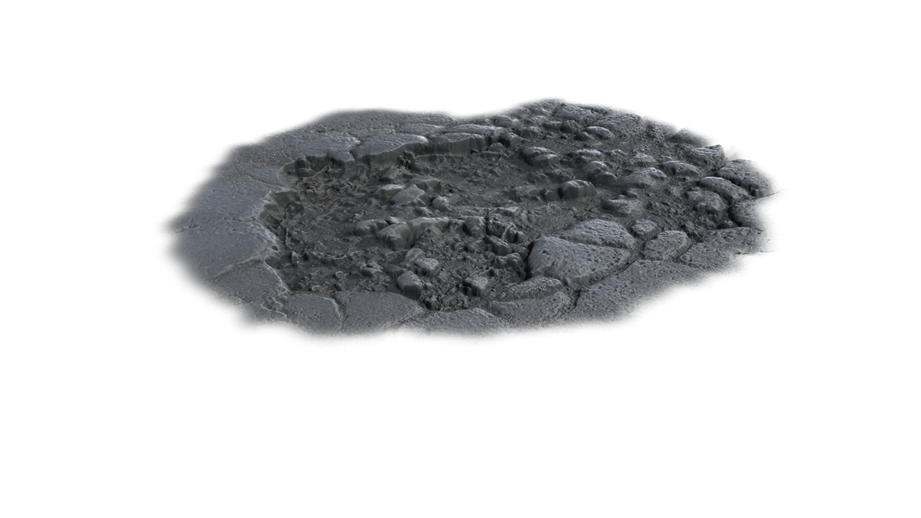 ArtStation - Potholes - 20 Photoscanned Texture Sets - Vol. 1 | Game Assets