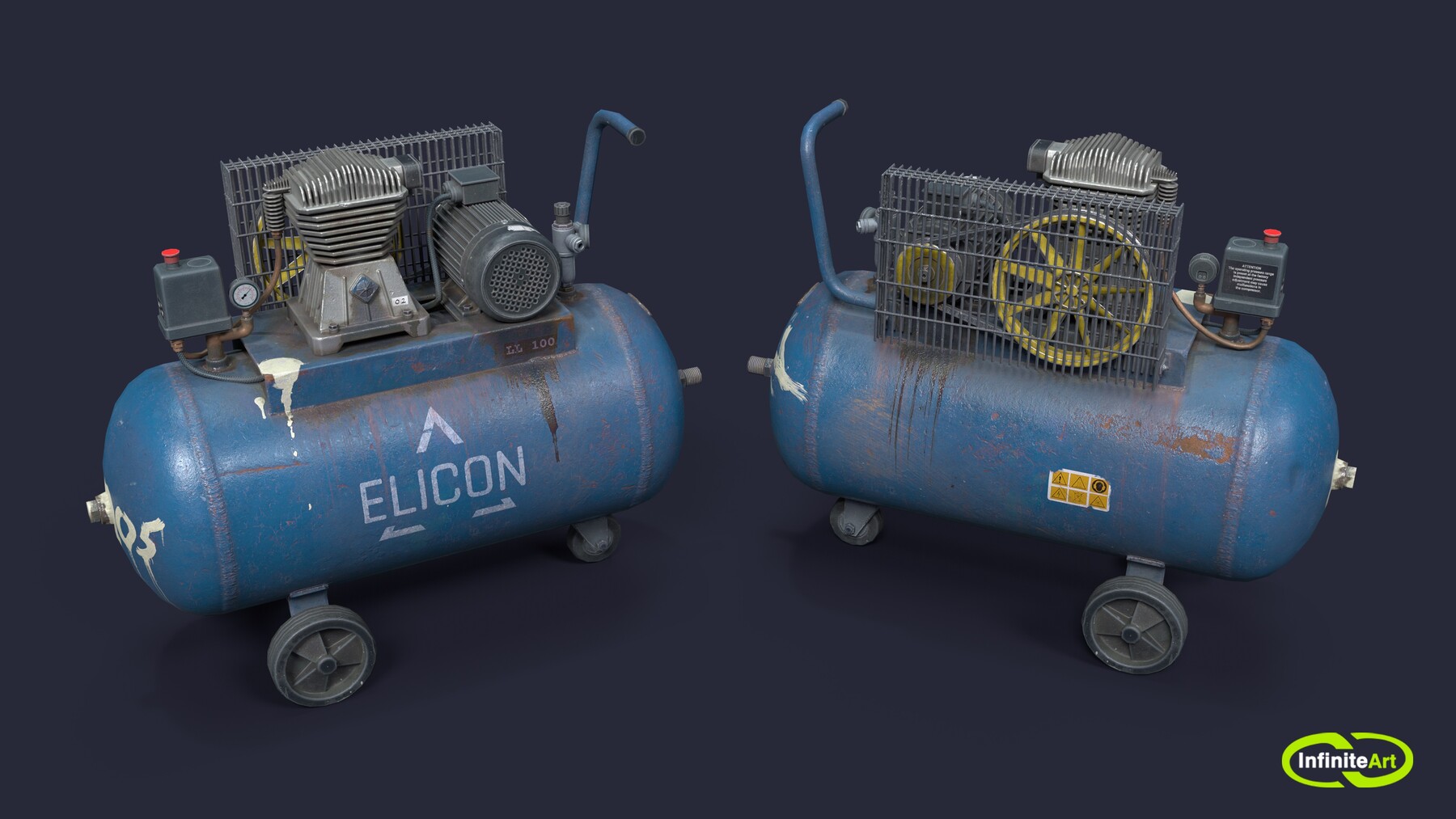 ArtStation - Compressor | Game Assets
