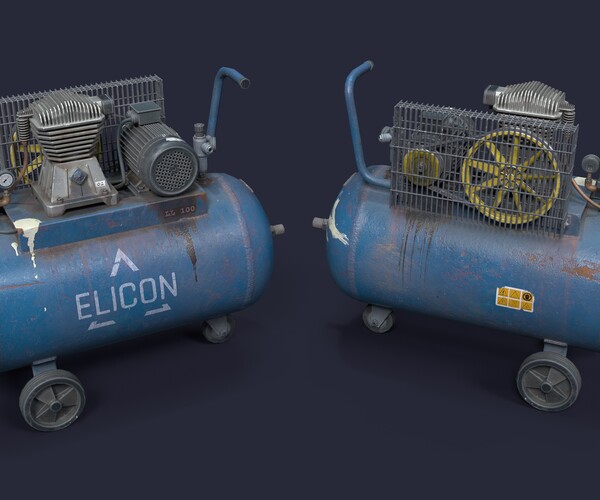 ArtStation - Compressor | Game Assets