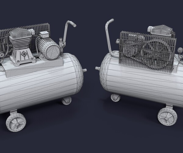 ArtStation - Compressor | Game Assets