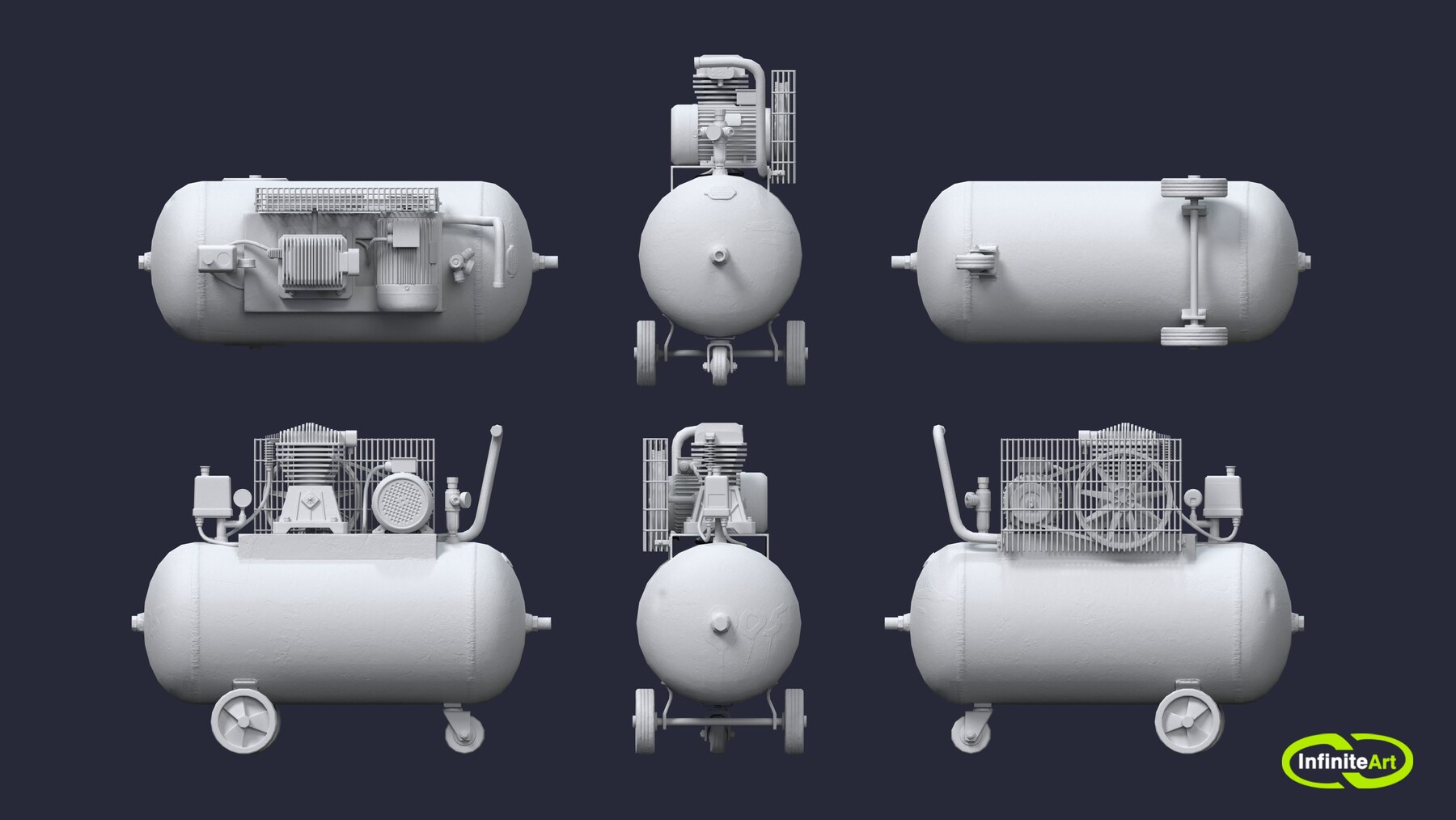 ArtStation - Compressor | Game Assets