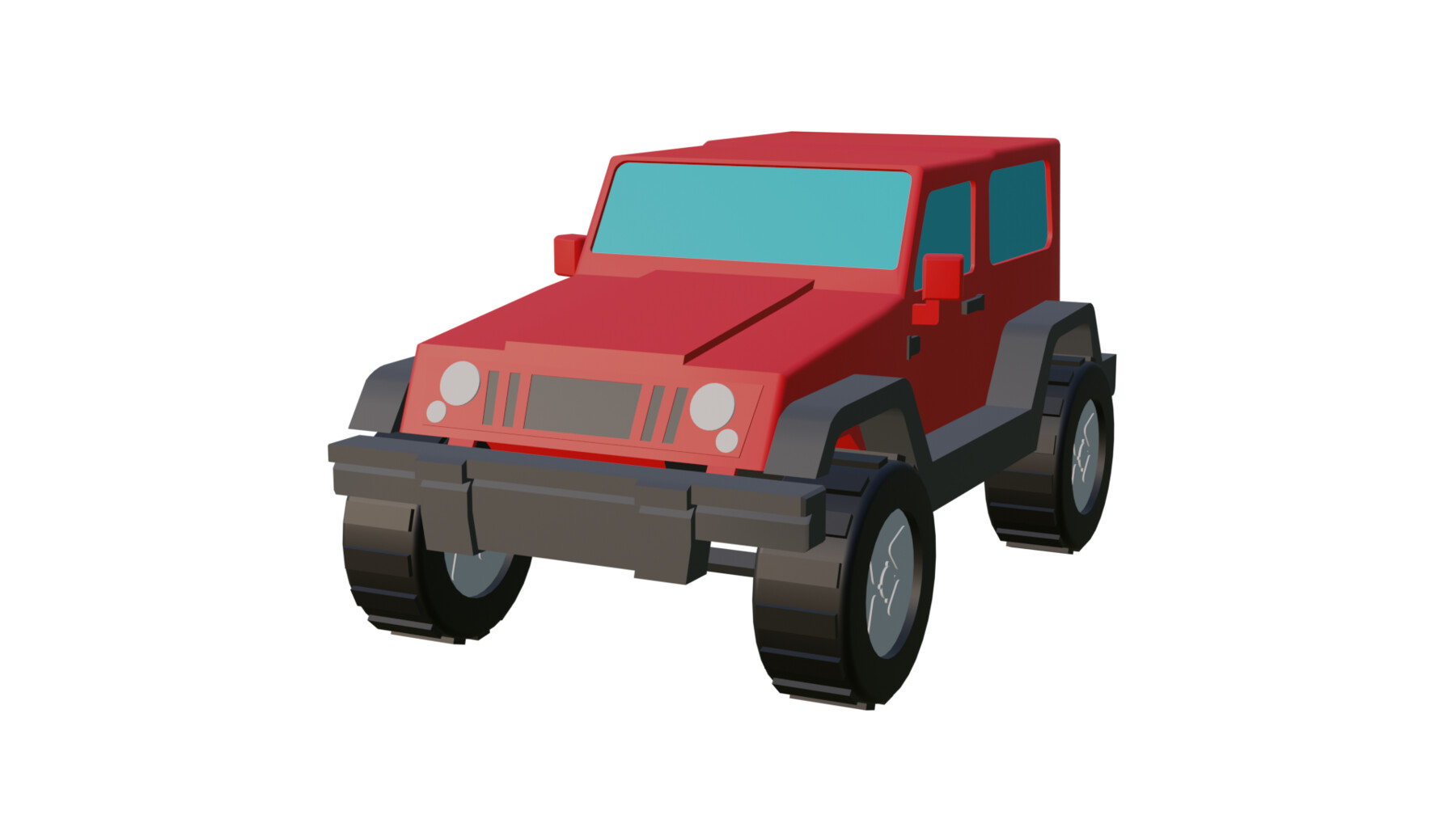 ArtStation - Jeep Car | Game Assets
