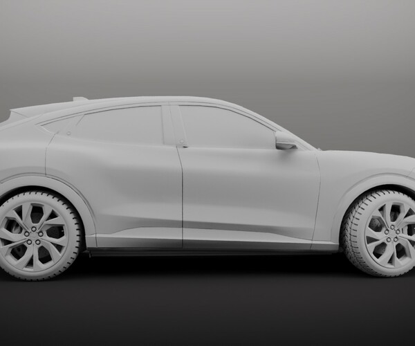 ArtStation - FORD MUSTANG MACH-E 2021 | Resources