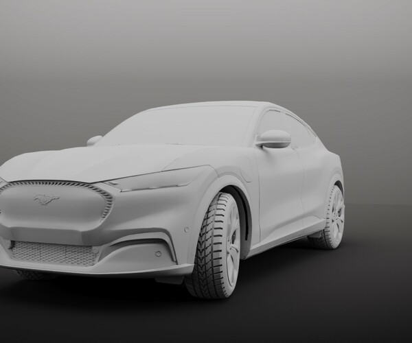 ArtStation - FORD MUSTANG MACH-E 2021 | Resources