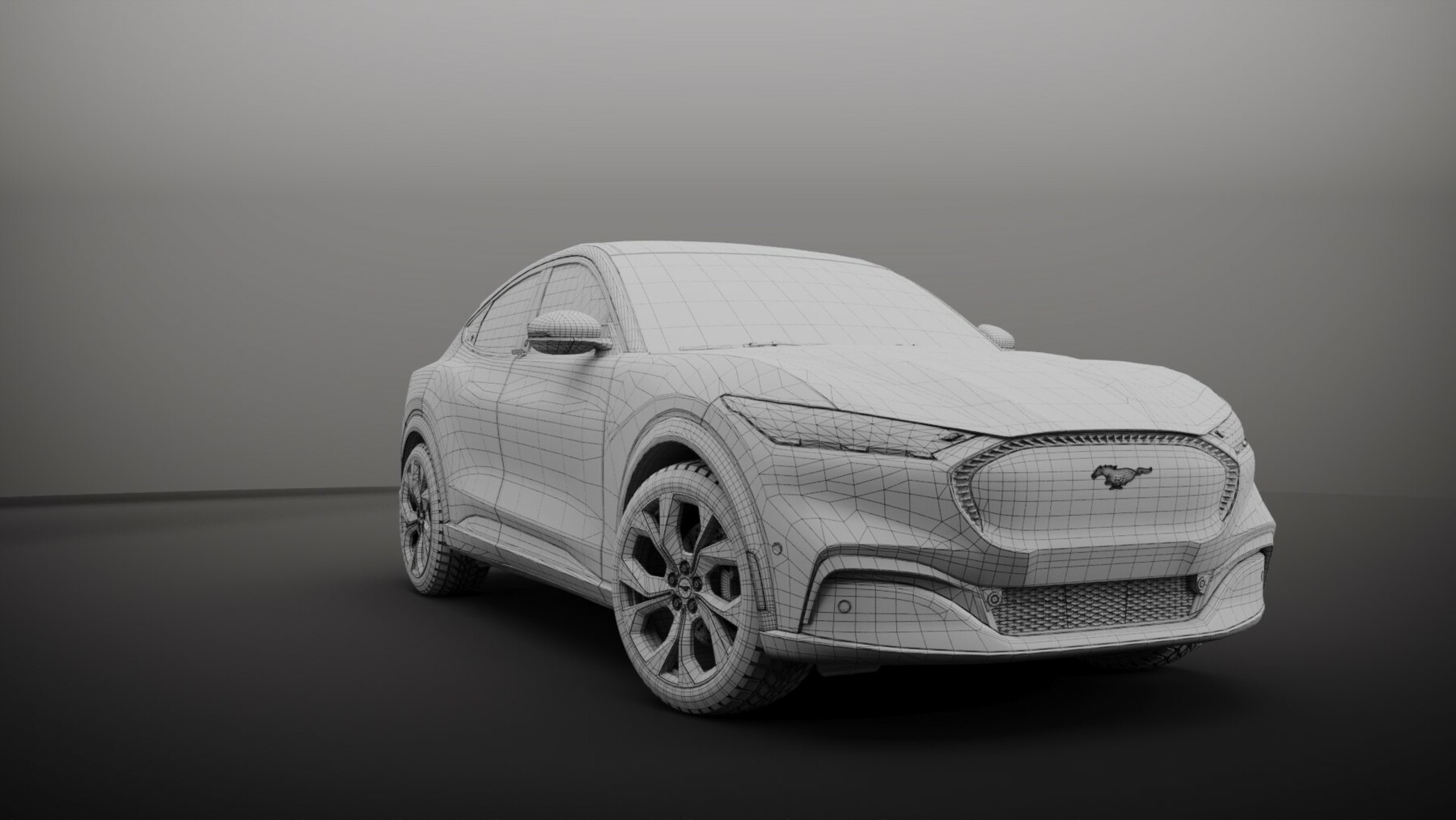 ArtStation - FORD MUSTANG MACH-E 2021 | Resources