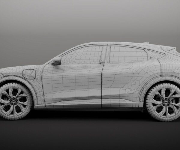 ArtStation - FORD MUSTANG MACH-E 2021 | Resources