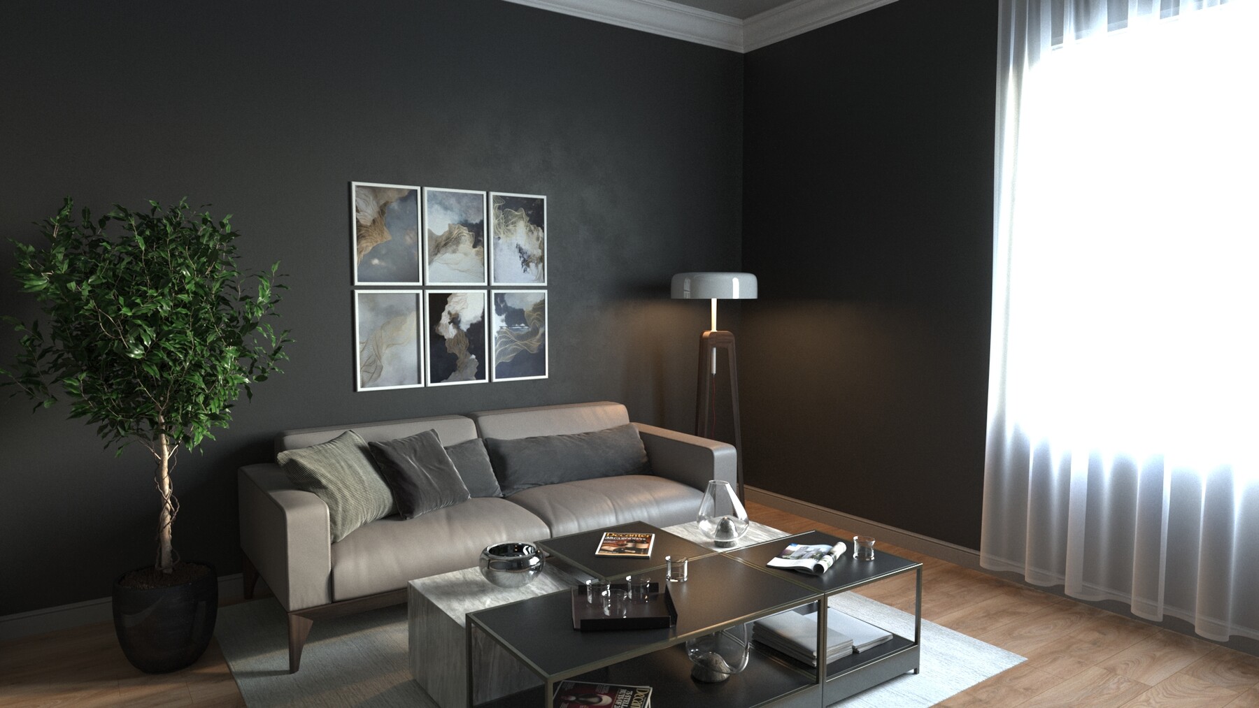 ArtStation - Interior Design Scene 05 | Resources