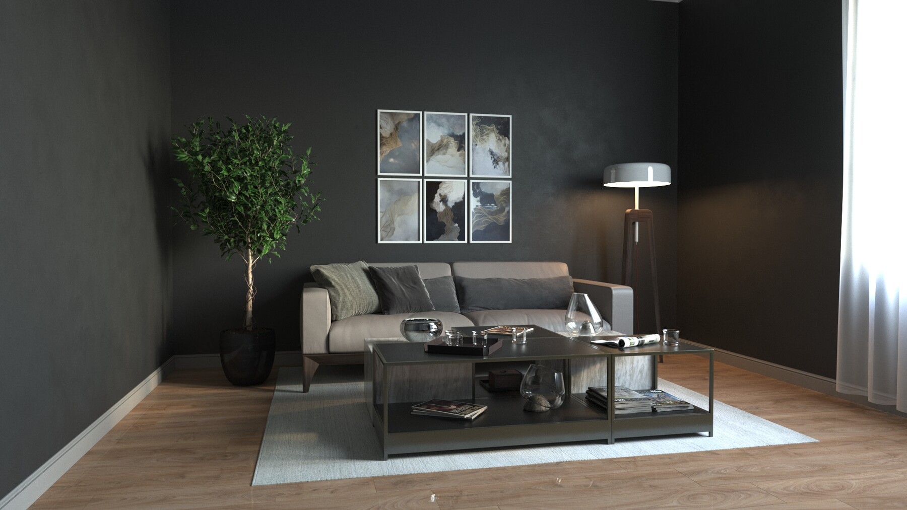 ArtStation - Interior Design Scene 05 | Resources