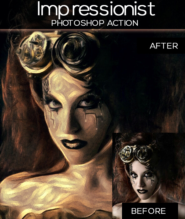 ArtStation - Impressionist Paint Effect | Resources