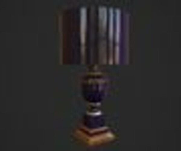 ArtStation - Table lamp | Game Assets