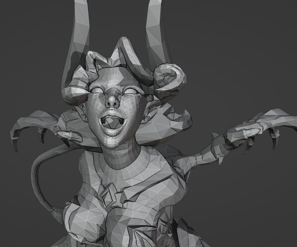 ArtStation - Demond Girl | Resources