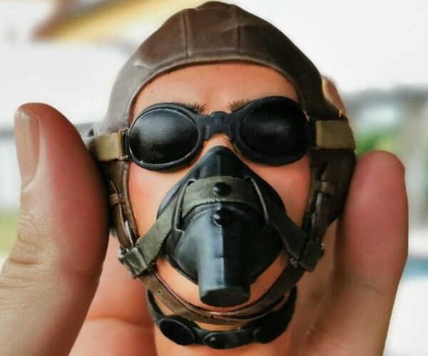 ArtStation - Highly Detailed WW2 German Luftwaffe 3d printed Pilot ...