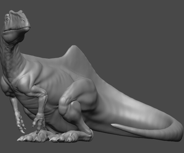ArtStation - Dinosaur Pose 05 | Resources
