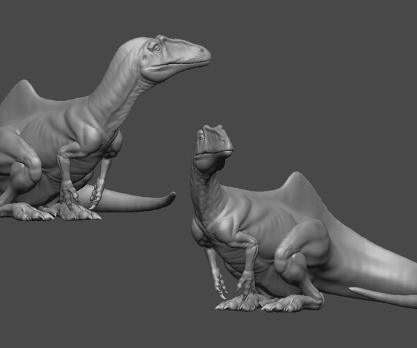 ArtStation - Dinosaur Pose 05 | Resources