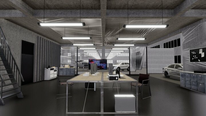 ArtStation - Secret Service Office Interior | Resources