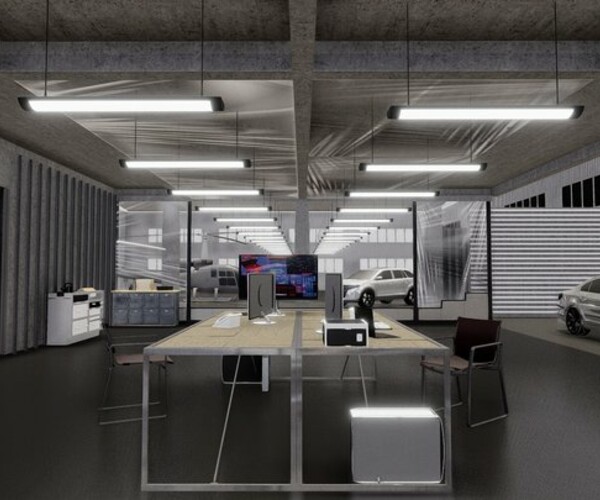 ArtStation - Secret Service Office Interior | Resources