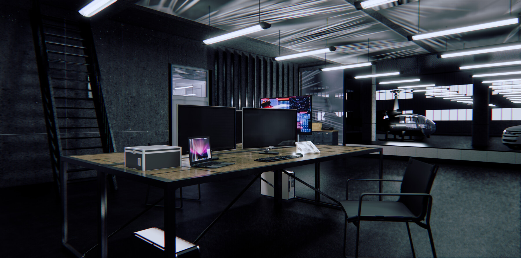 ArtStation - Secret Service Office Interior | Resources