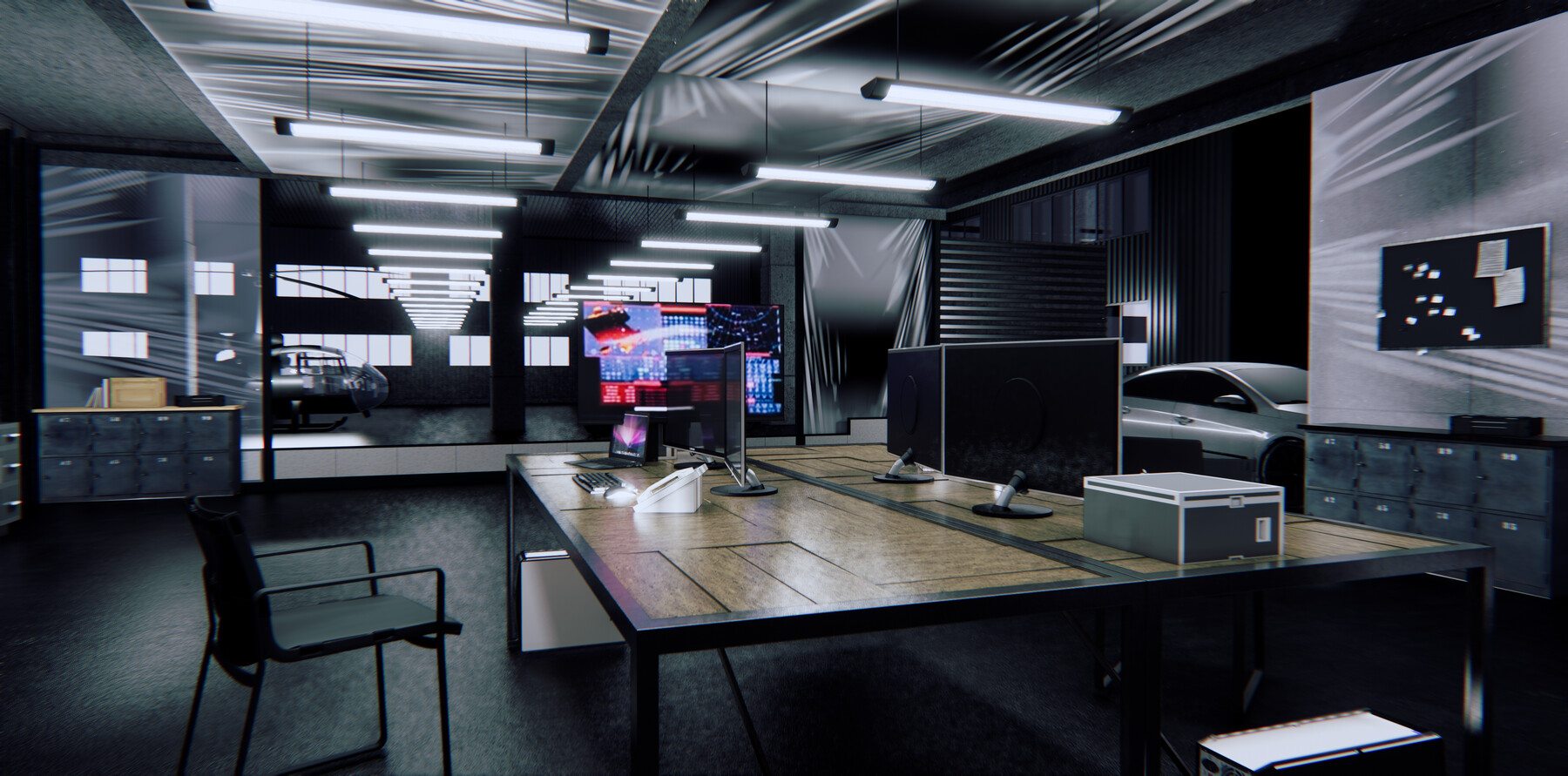 ArtStation - Secret Service Office Interior | Resources