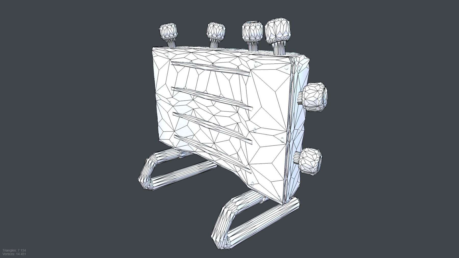 ArtStation - CLAYMORE MINE low-poly PBR | Game Assets