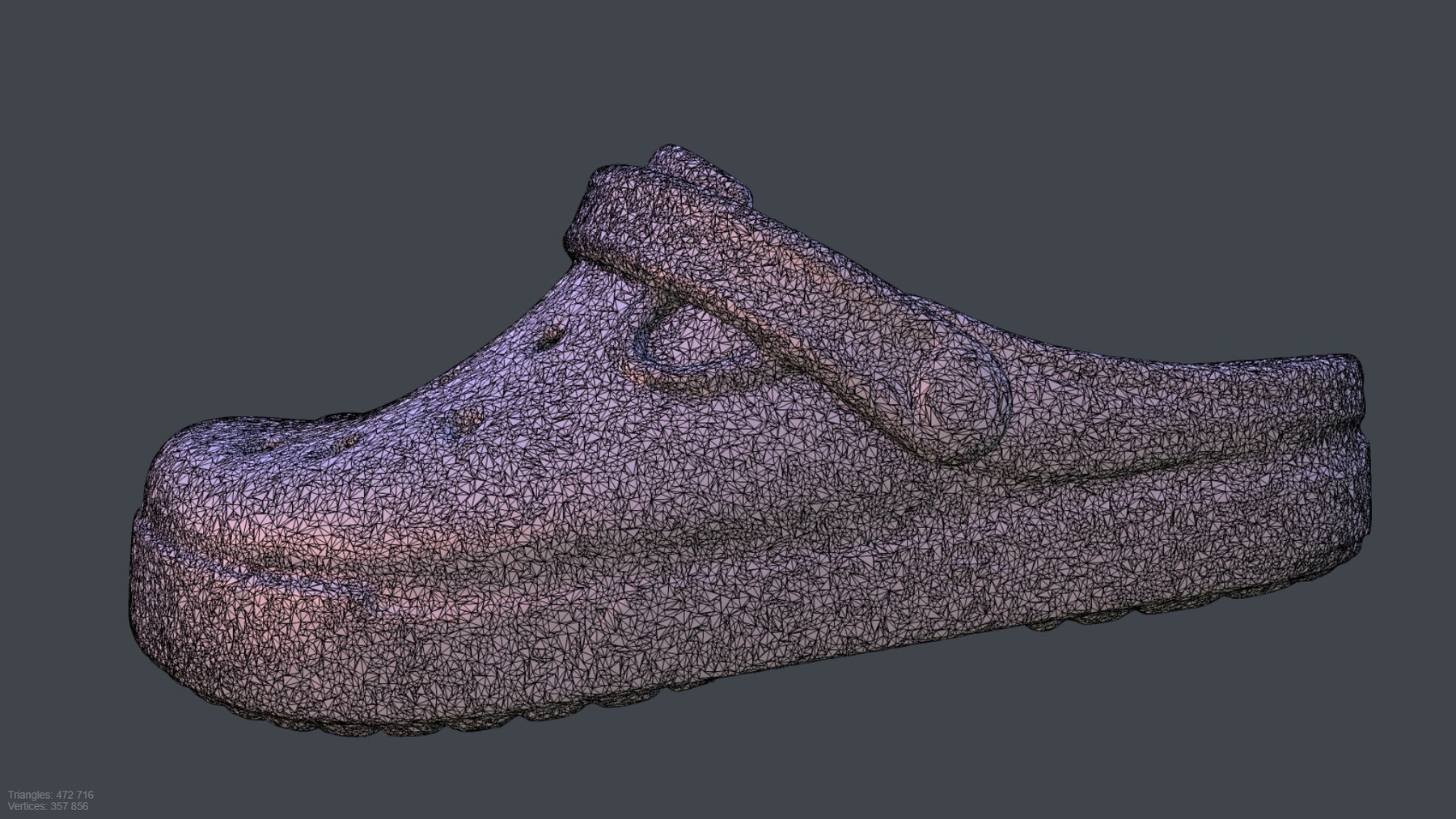 ArtStation - CROCS SLIPPER-SHOES low-poly PBR | Game Assets