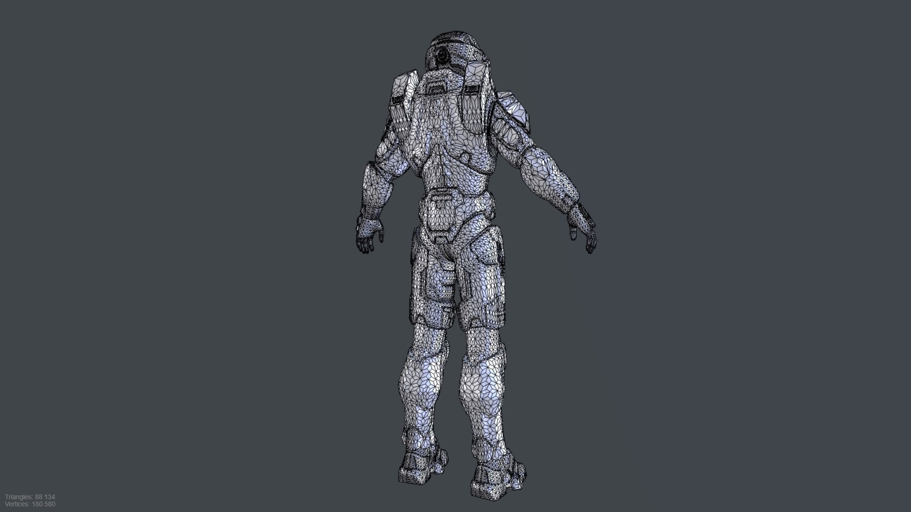 ArtStation - HALO MASTER CHIEF MODEL low-poly PBR | Game Assets