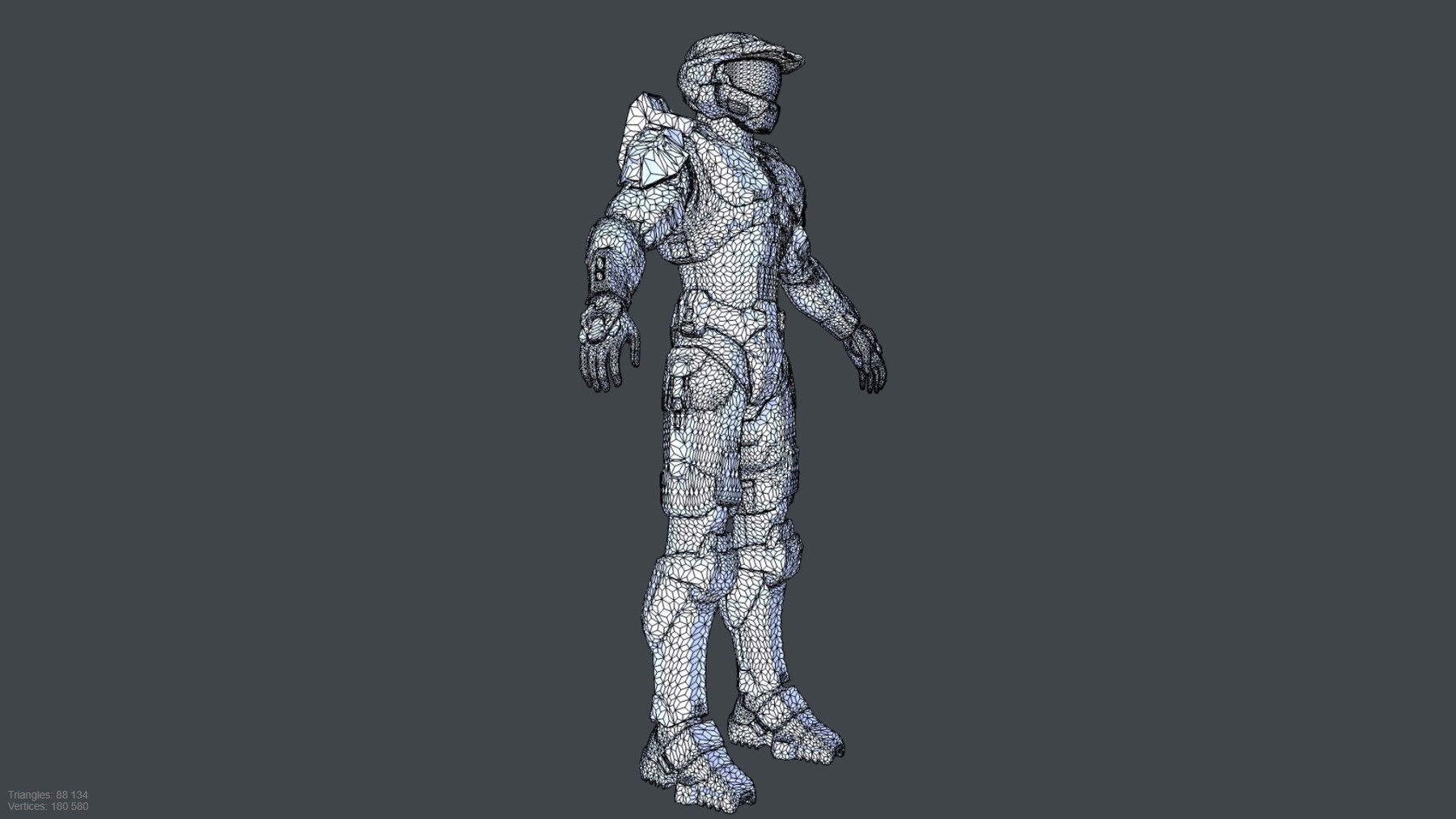 ArtStation - HALO MASTER CHIEF MODEL low-poly PBR | Game Assets