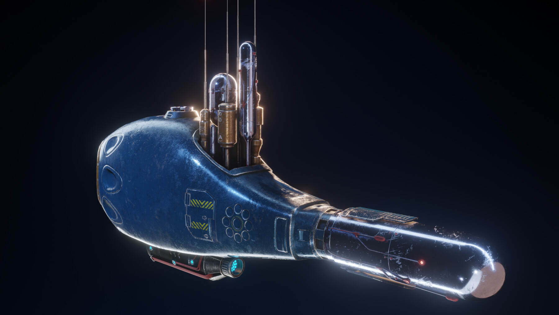 ArtStation - Spaceship. 3D model | Game Assets
