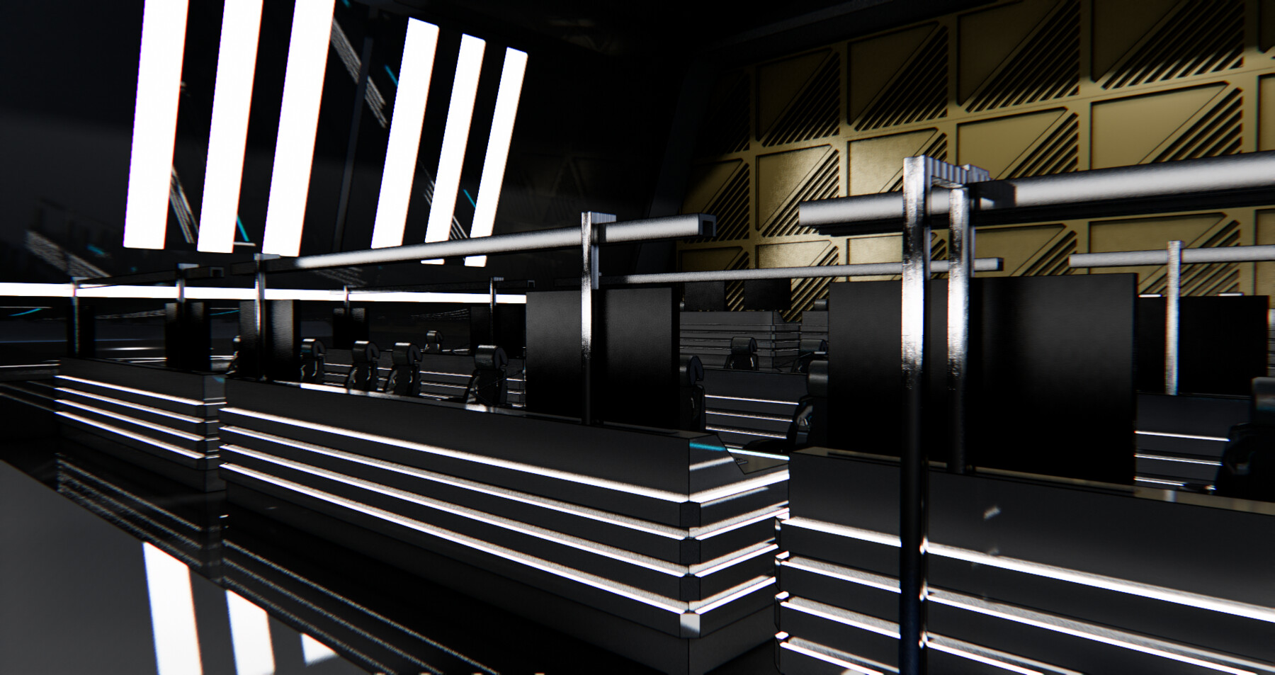 ArtStation - Control Center Interior | Resources