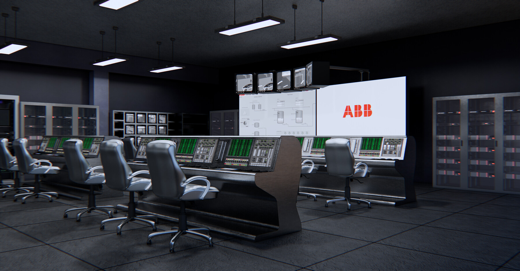 ArtStation - Control Center Interior | Resources