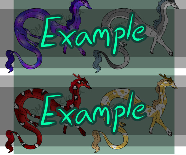 ArtStation - Asian dragon base for coloring digitally! | Artworks