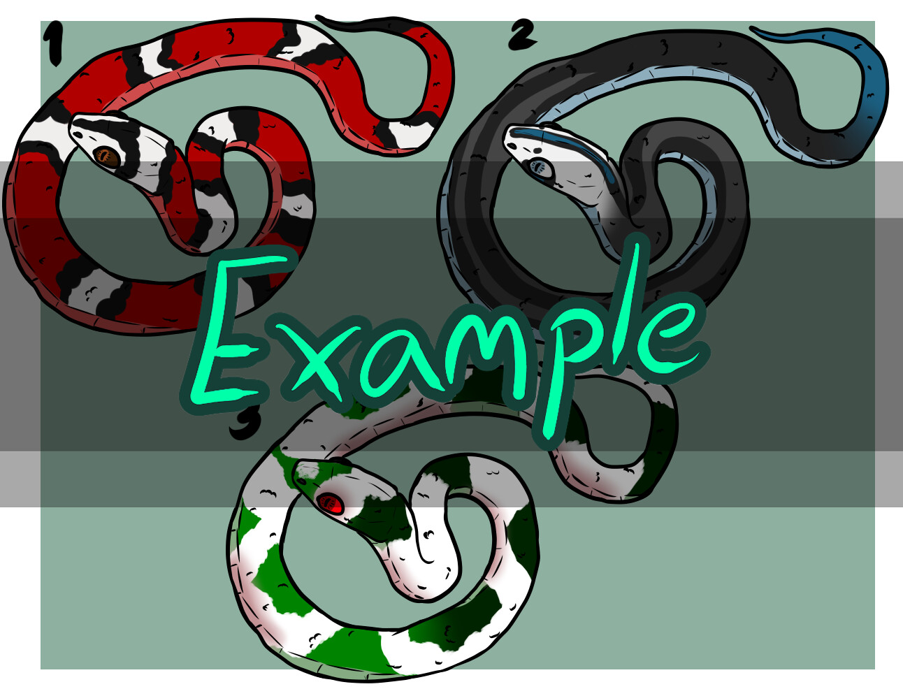 ArtStation - Snake base for your digital coloring! | Artworks