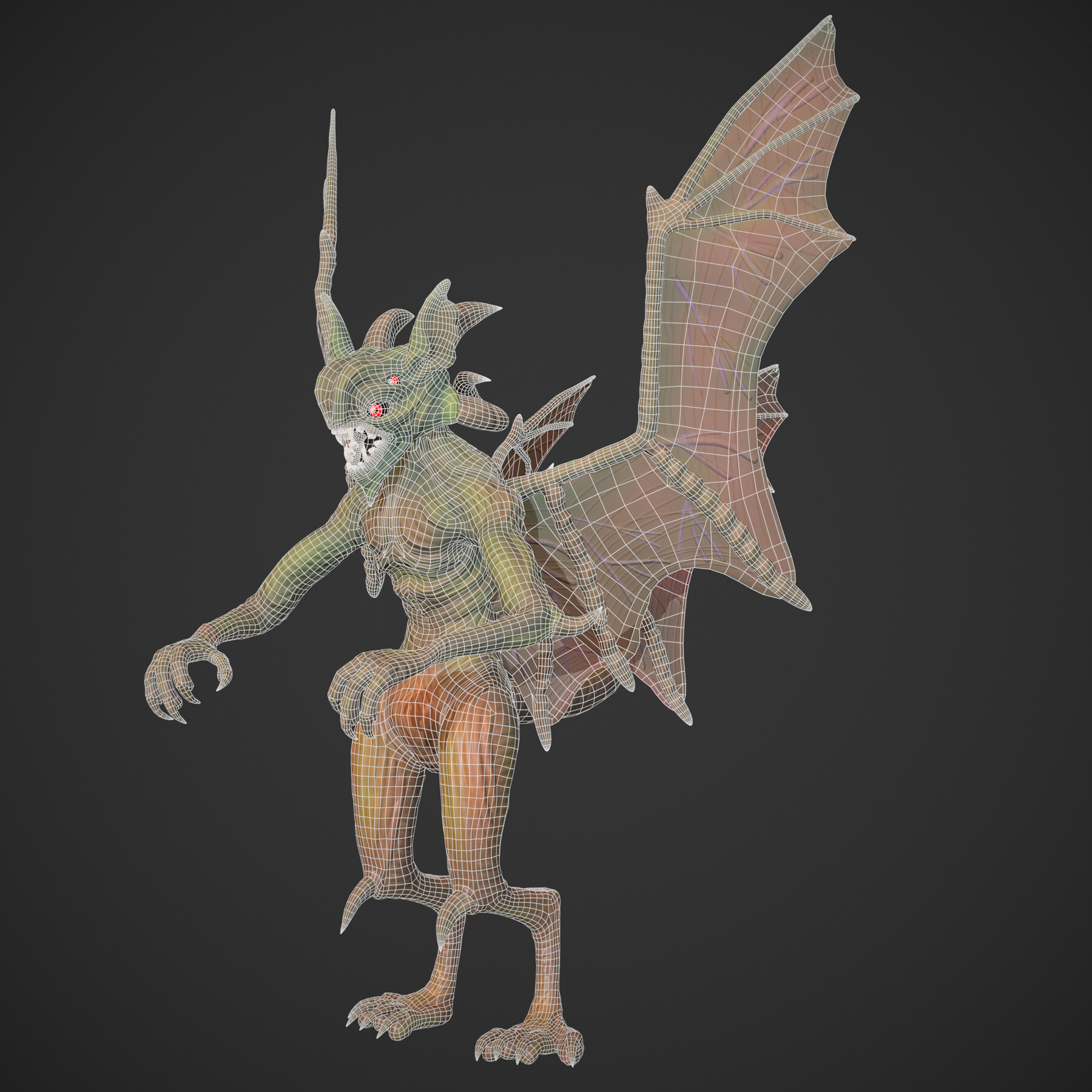 ArtStation - Stylized Gargoyle | Game Assets