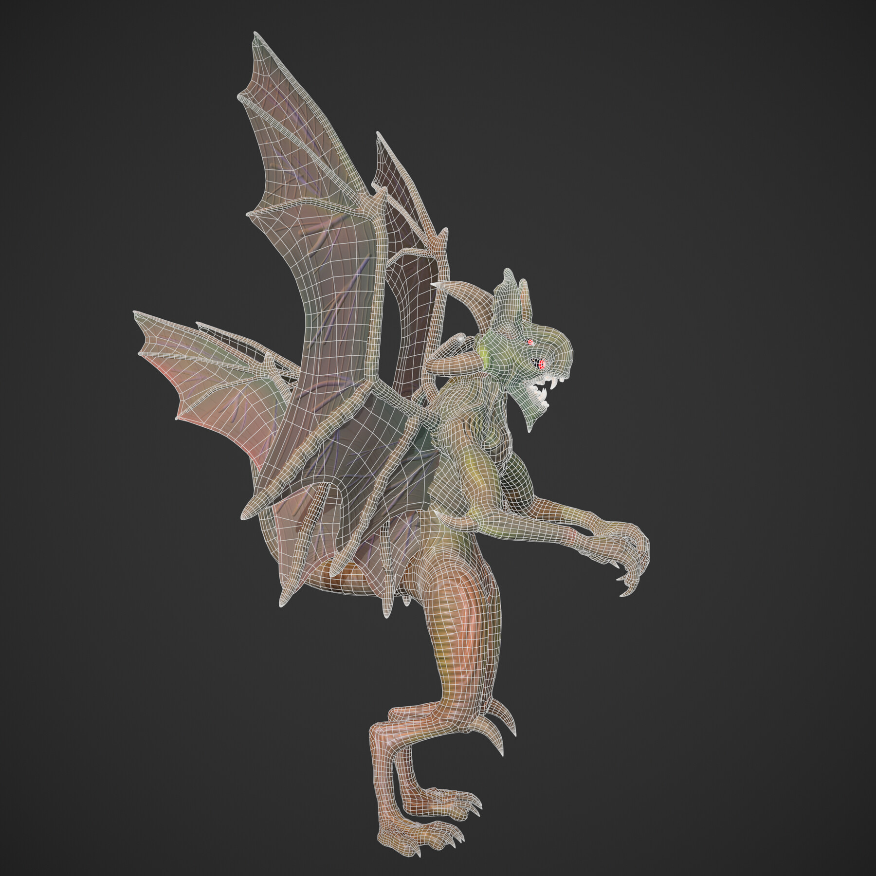 ArtStation - Stylized Gargoyle | Game Assets