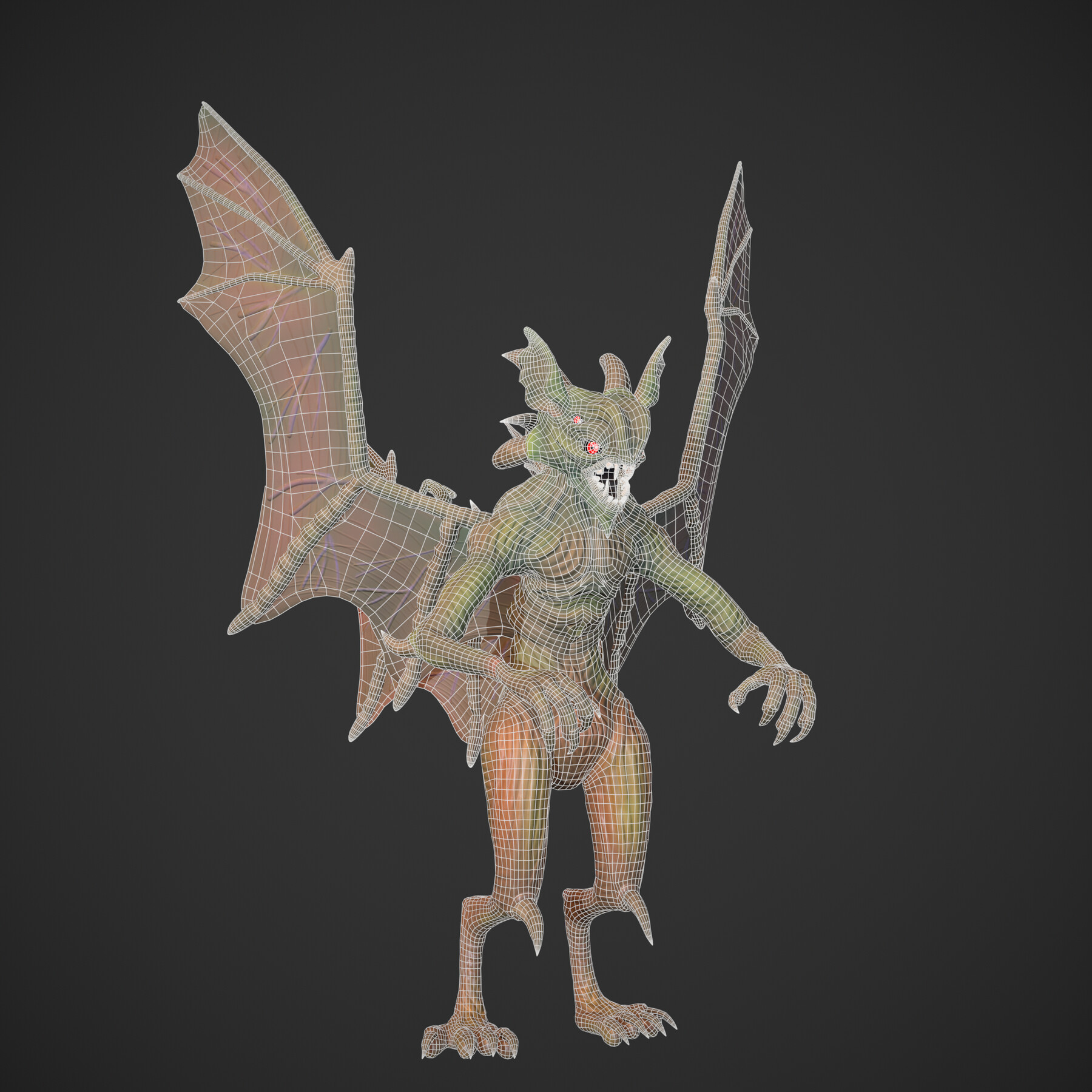ArtStation - Stylized Gargoyle | Game Assets