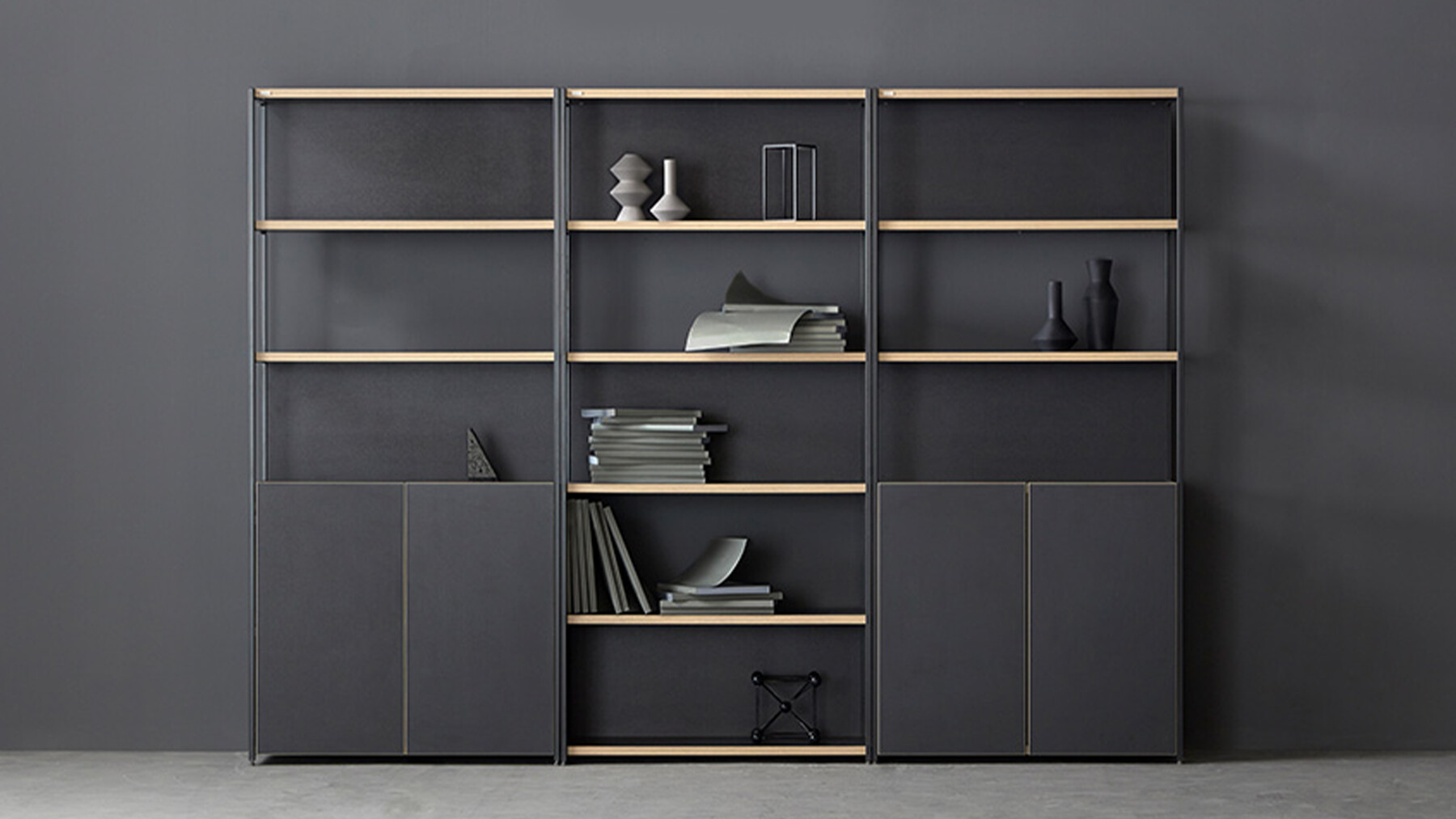 ArtStation - 5 steps open type iron bookshelf | Resources