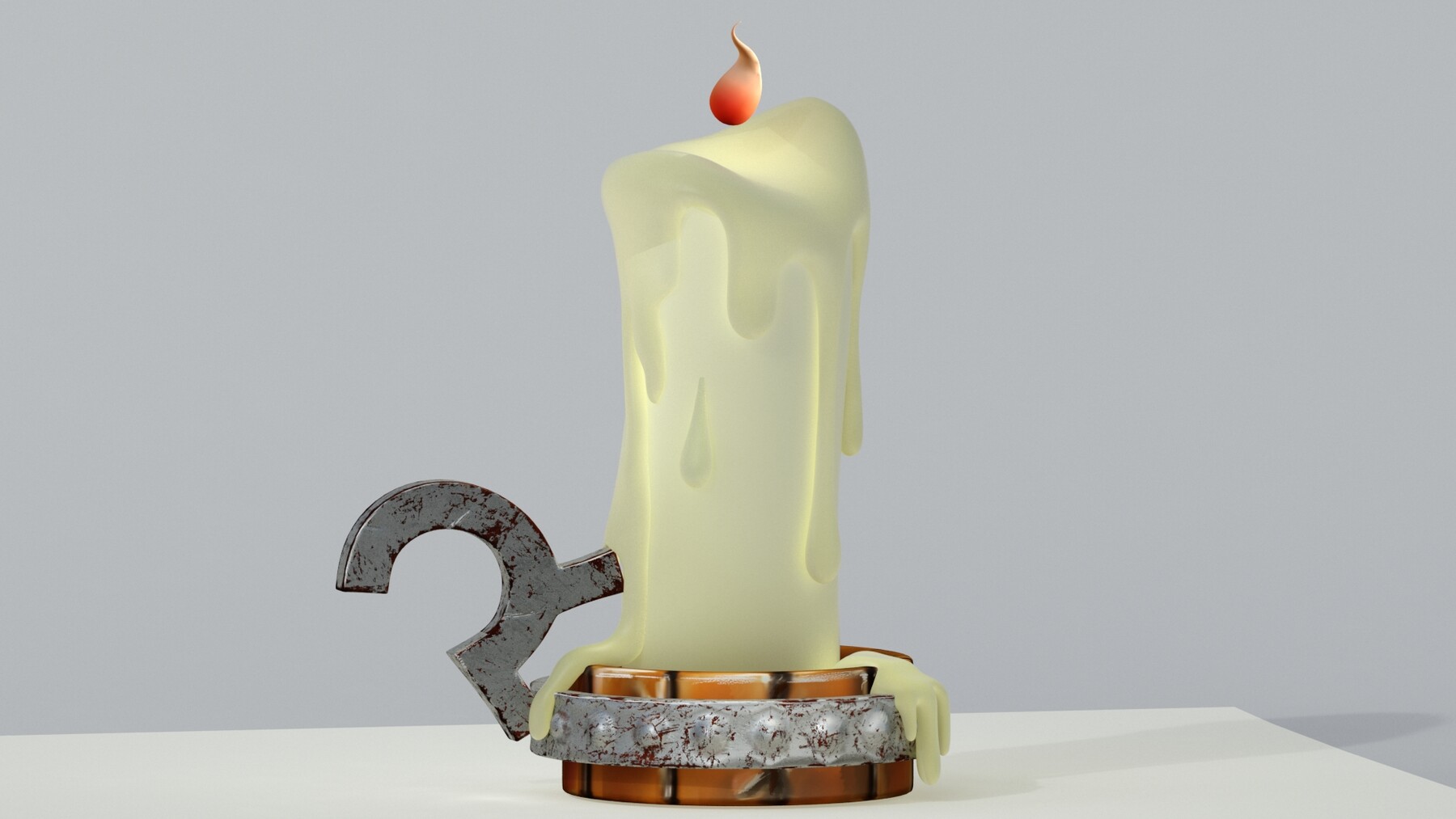 ArtStation - Candle 3D Model | Resources