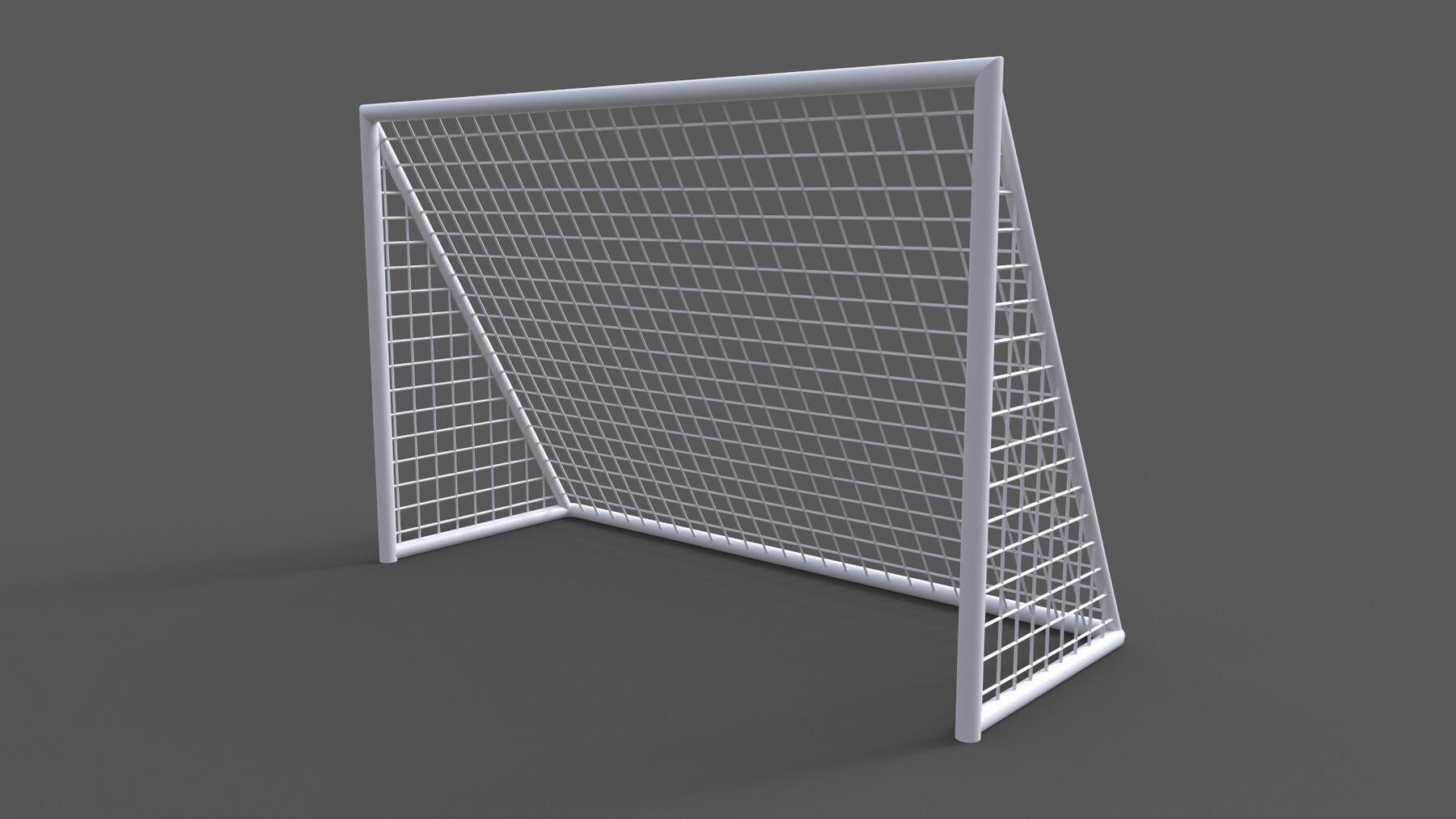 ArtStation - PBR Soccer Football Goal Post A-J | Game Assets