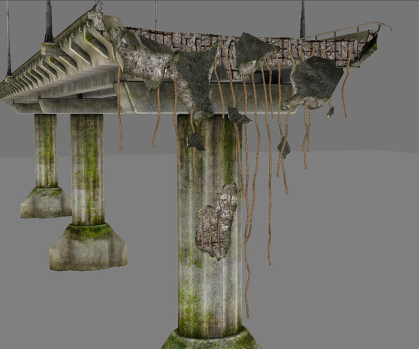 ArtStation - Bridge | Game Assets