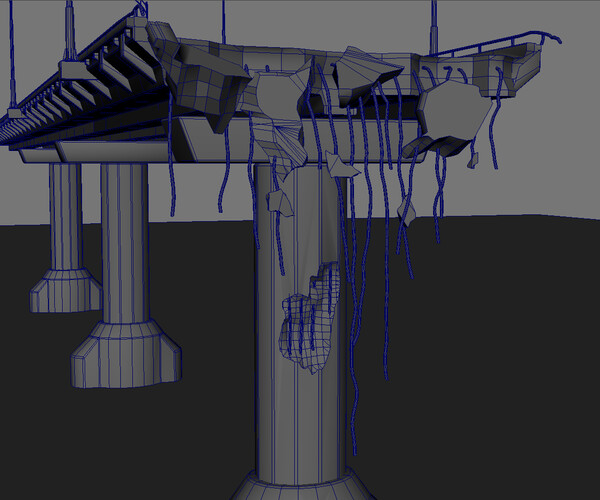 ArtStation - Bridge | Game Assets